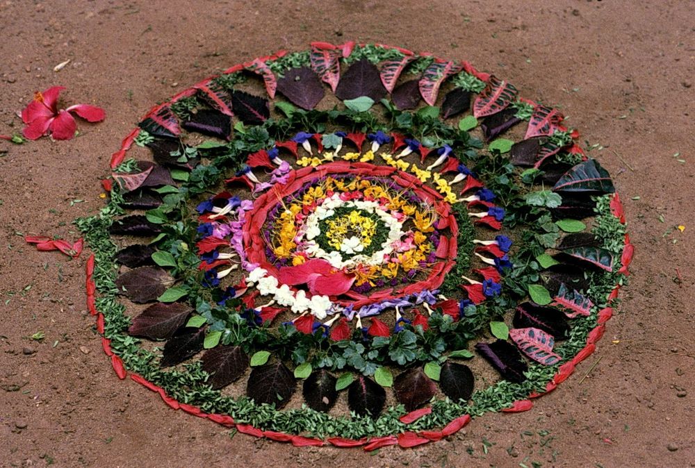 Onam, saying it with flowers
