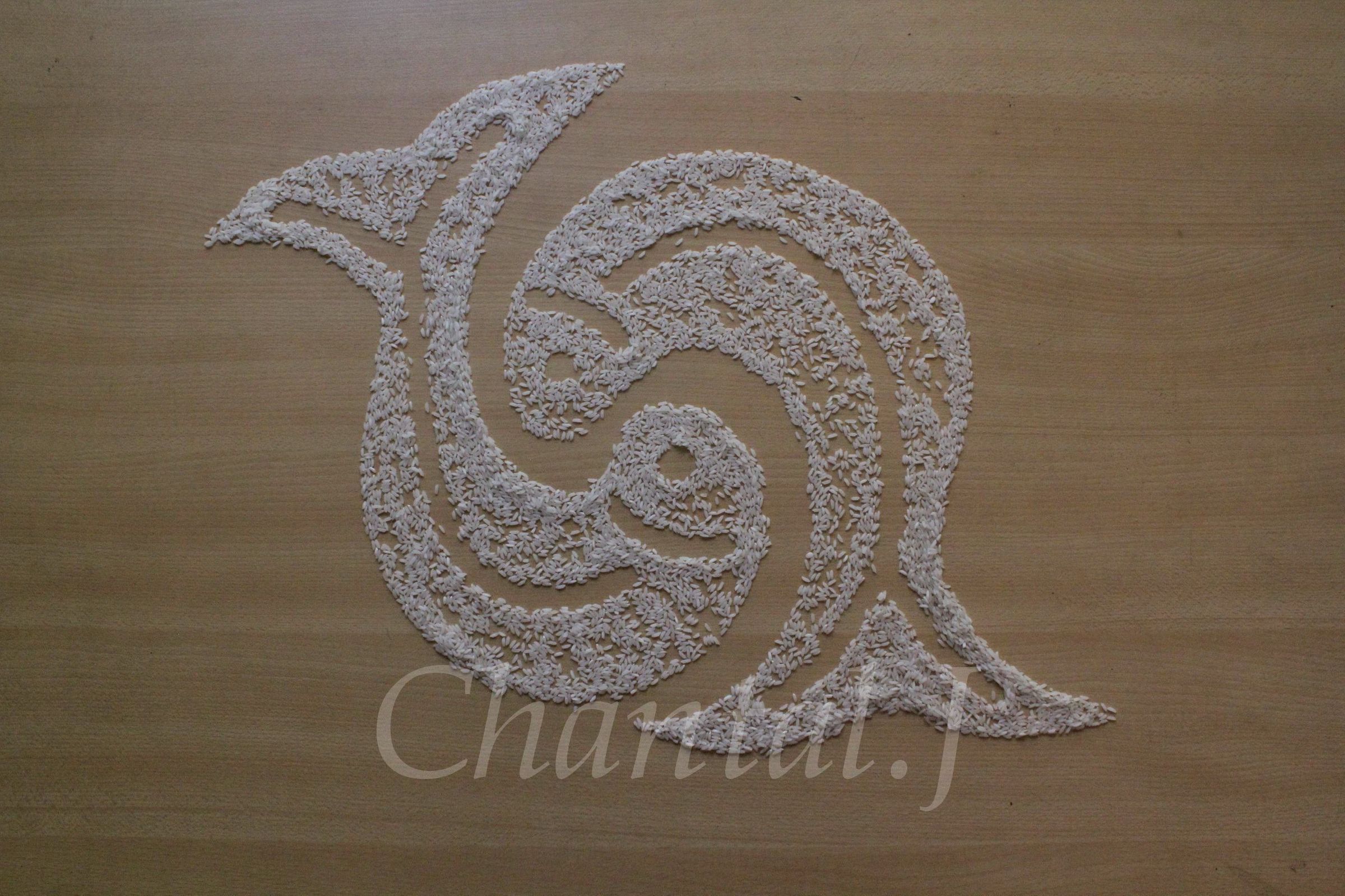 Jain rice designs to liberate the soul